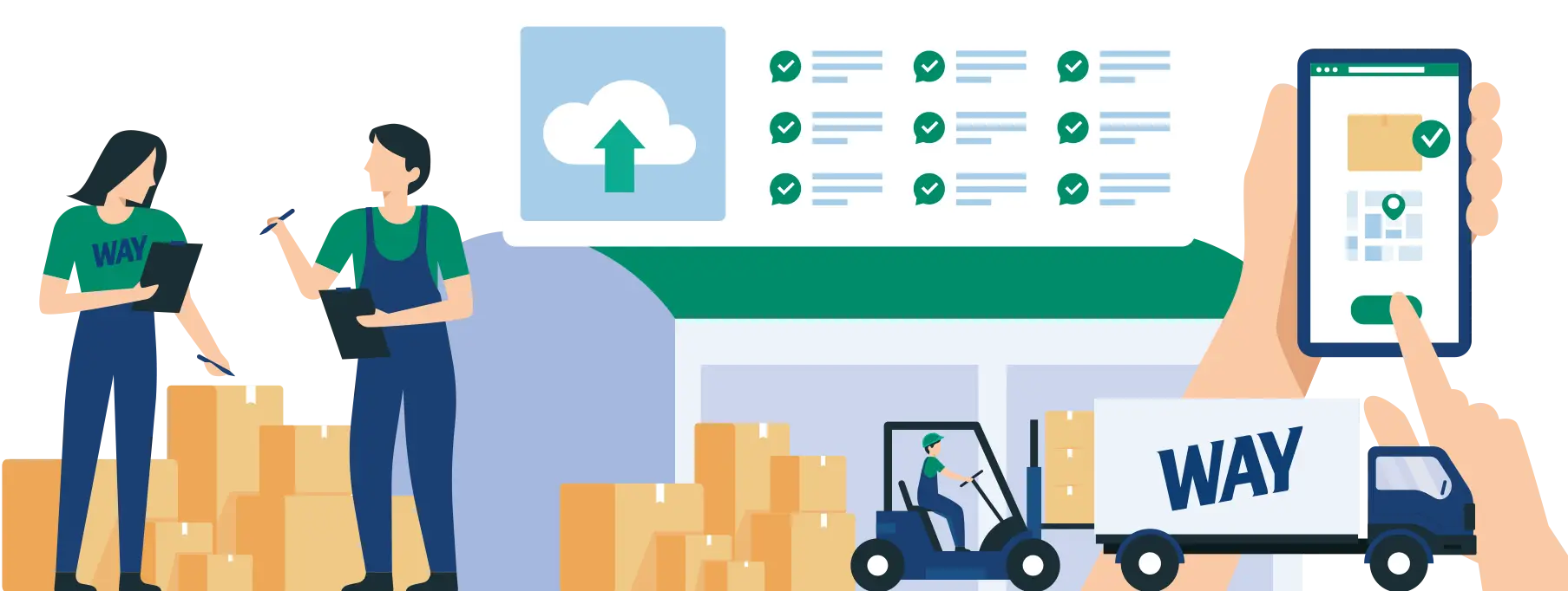 Freight Carrier & 3PL Logistics | Supply Chain Solutions | WAY Delivery ...